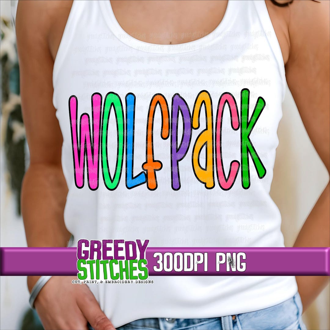 Neon Wolfpack PNG | West Wortham Png | West Harrison Png | Wolfpack Png ...