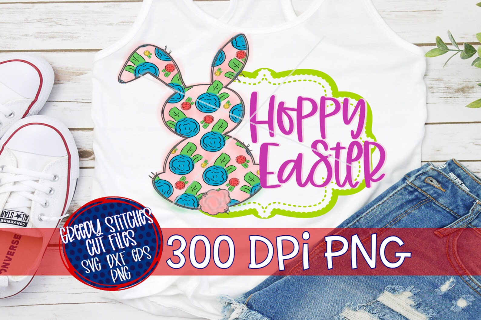 Hoppy Easter PNG for Sublimation. Easter PnG Bunny PnG Hop | Etsy