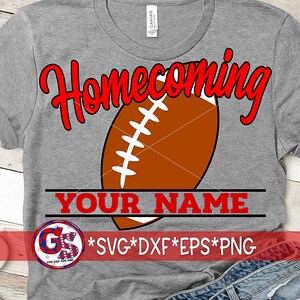 Homecoming Football Svg Eps Dxf Png | Football Svg | Homecoming ...