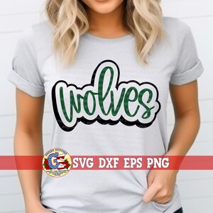 Wolves SVG | Wolves Outline Svg Dxf Eps Png. Go Wolves Svg | Wolves Dxf ...