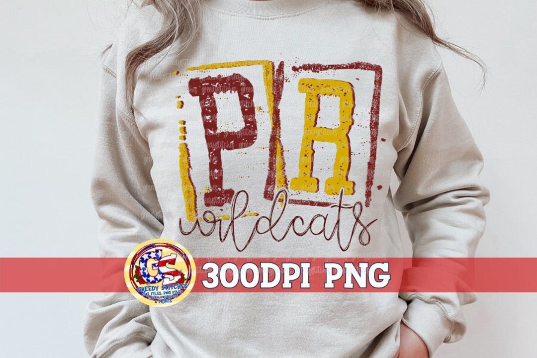 Pearl River Wildcats PNG for Sublimation | Pearl River Png | Pearl ...