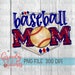 Baseball Mom PNG Red & Blue Baseball Png Baseball Mom Png Mom Png ...