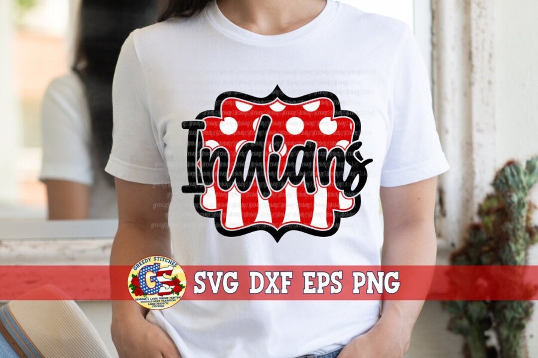 Indians Frame Svg Dxf Eps Png. Indians Png Cute Indians - Etsy
