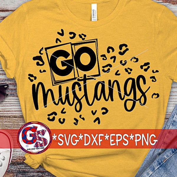 Go Mustangs - Etsy