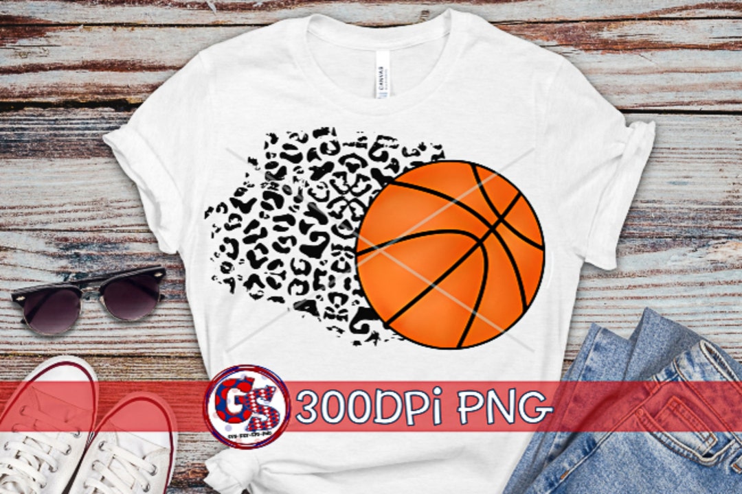 Basketball and Leopard PNG Sublimation Go Basketball Png - Etsy