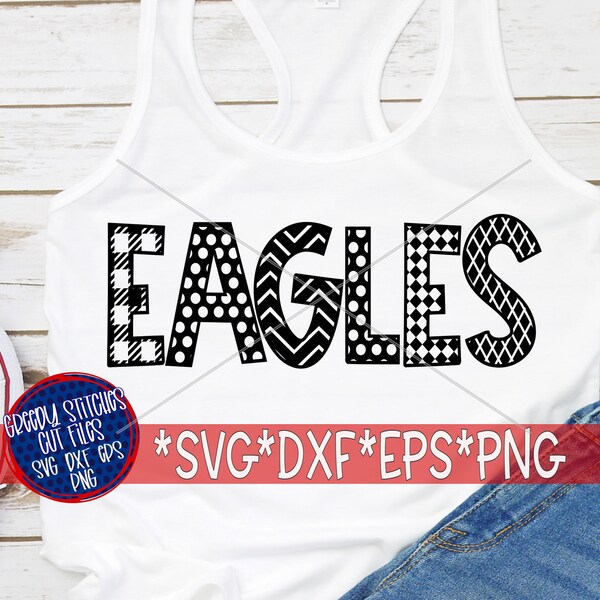 Word Eagles Svg - Etsy