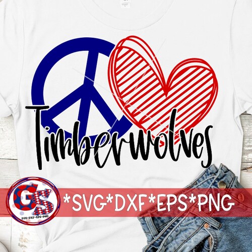 Timberwolves Paw Print SVG PNG DXF Files Instant Download - Etsy