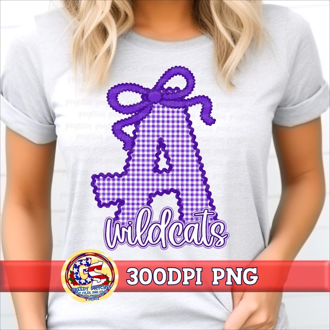 Angleton Wildcats Ricrac Gingham Png | Wildcats Png | Angleton Wildcats ...