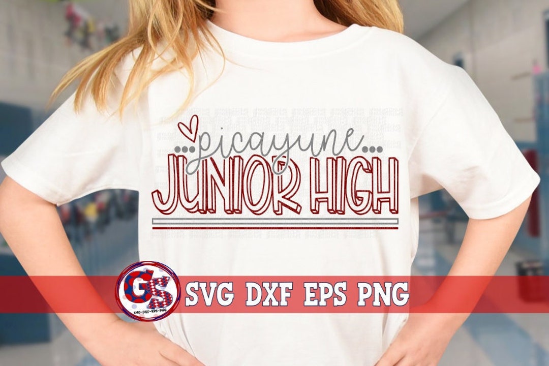 Picayune Junior High Svg Dxf Eps Png | Picayune Mississippi SVG ...