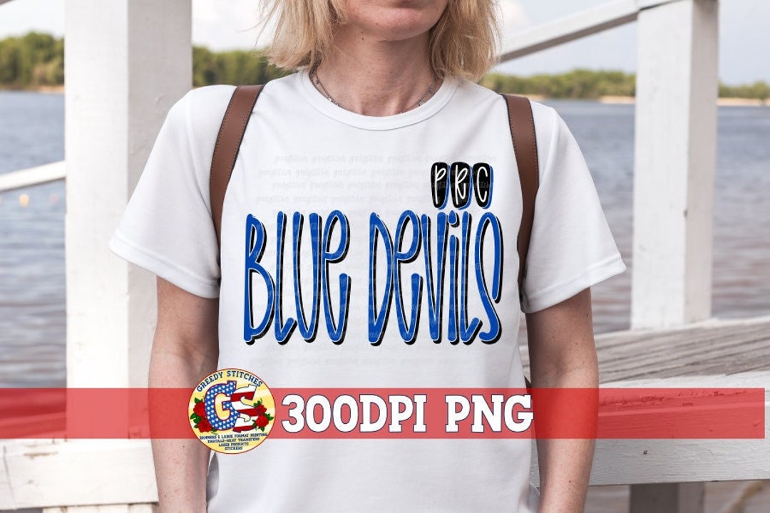 Pearl River Central Blue Devils PNG for Sublimation | Pearl River ...