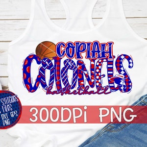 Copiah Colonels Basketball PNG for Sublimation | Copiah Colonels Png ...