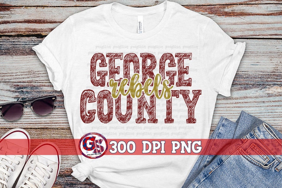 George County Rebels PNG for Sublimation | Local School Listing for ...