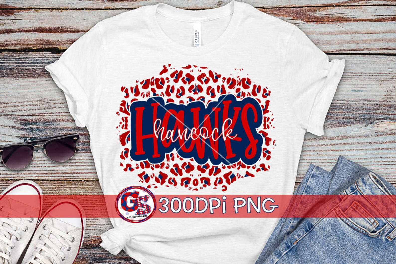 Hancock Hawks PNG for Sublimation | Hancock Hawks Png | Hancock County ...