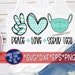 Surgical Tech Svg Scrub Tech Svg Peace Love Scrub Tech Svg Dxf Eps Png ...