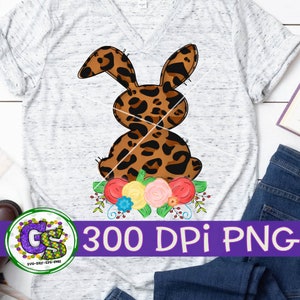 Easter Png Leopard Bunny PNG for Sublimation. Easter Png - Etsy