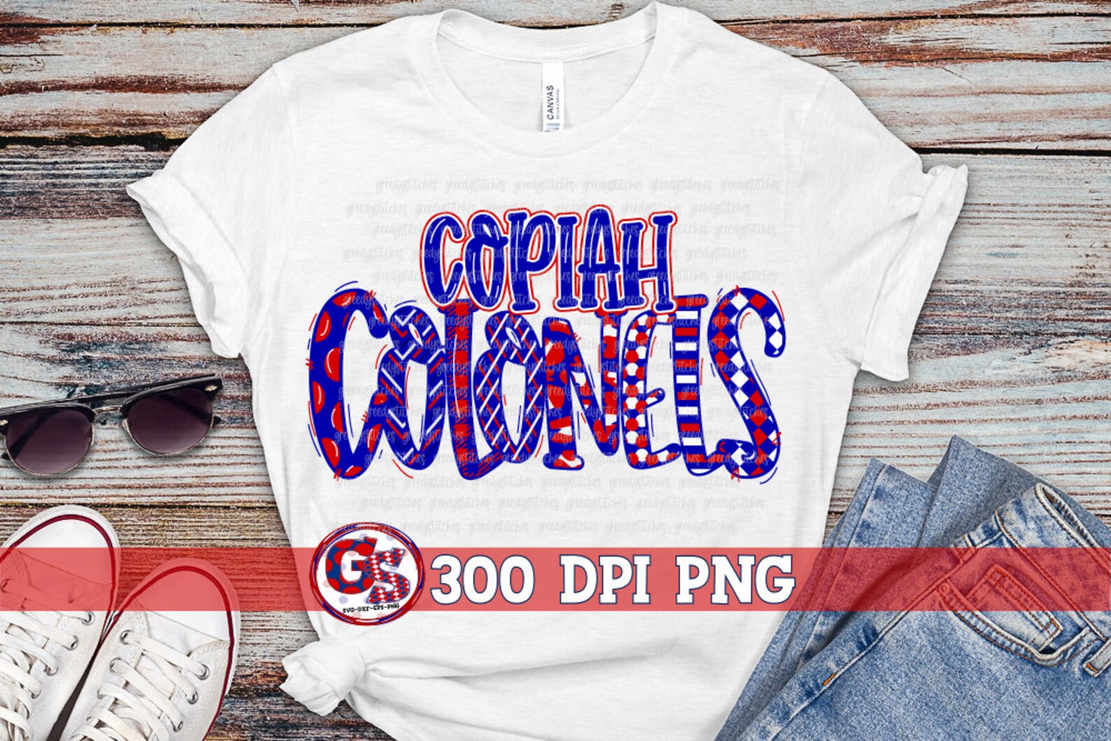 Copiah Colonels Word Art PNG for Sublimation | Copiah Colonels Png ...