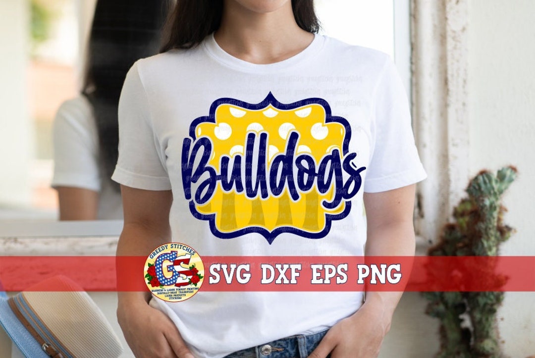 Bulldogs Frame Svg Bulldogs Svg Dxf Eps Png. Go Bulldogs Svg Cute ...