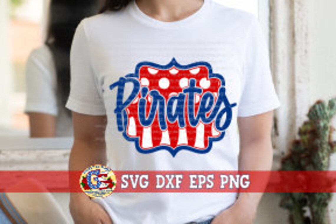 Pirates Frame Svg Dxf Eps Png | Pass Christian Pirates Svg | Pass ...