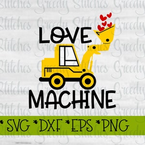 Love Machine Svg Dxf Eps Png. Valentine SVG Machine Svg - Etsy