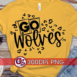 Go Wolves SVG Go Wolves Svg Dxf Eps Png. Go Wolves Svg Wolves Dxf ...