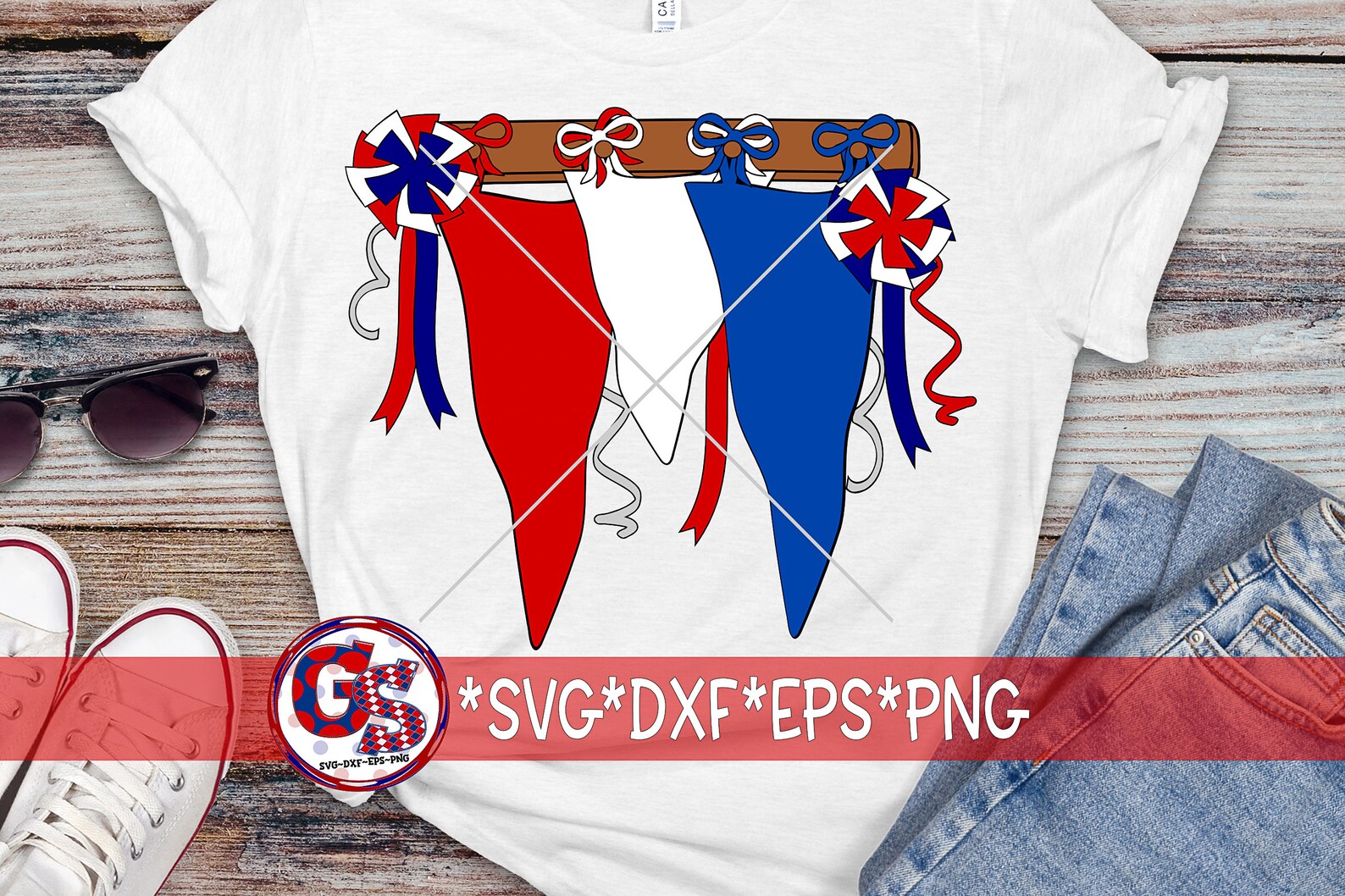 Pennants Svg Dxf Eps Png | Homecoming Svg | School Spirit Svg | Pennant ...
