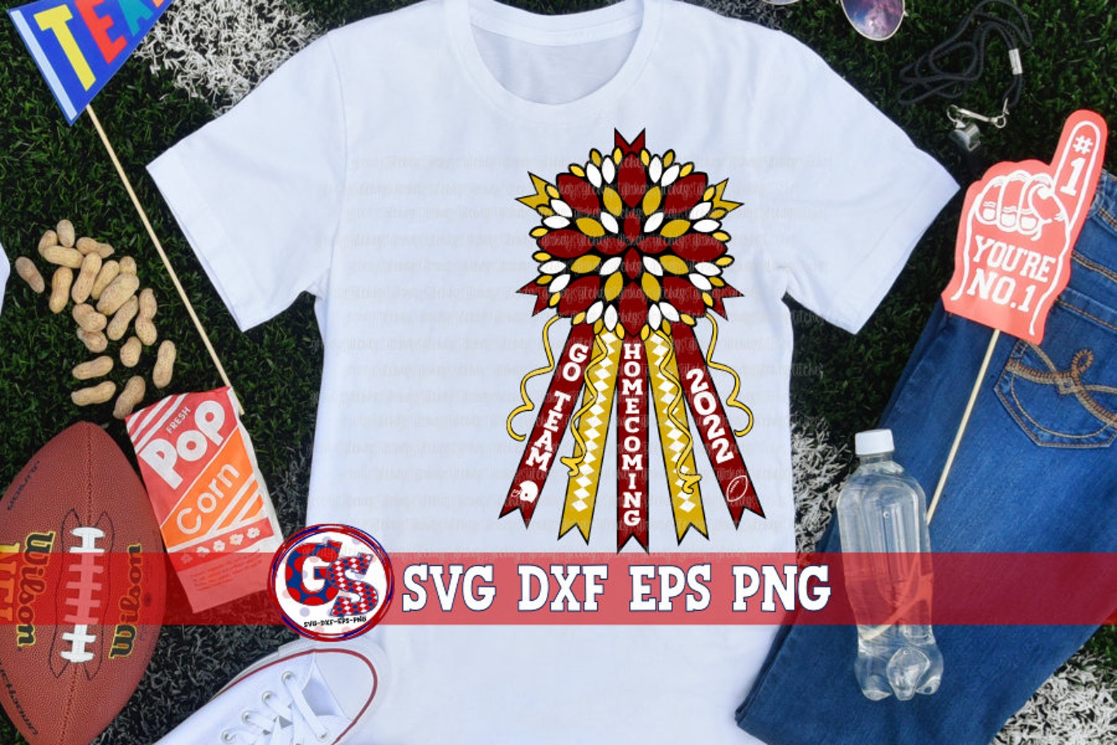 Homecoming Mum Svg Eps Dxf Png Football Mum Svg Homecoming - Etsy