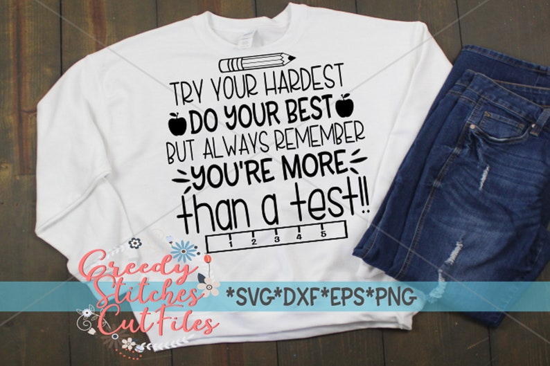 Try Your Hardest Do Your Best but Always Remember You're - Etsy