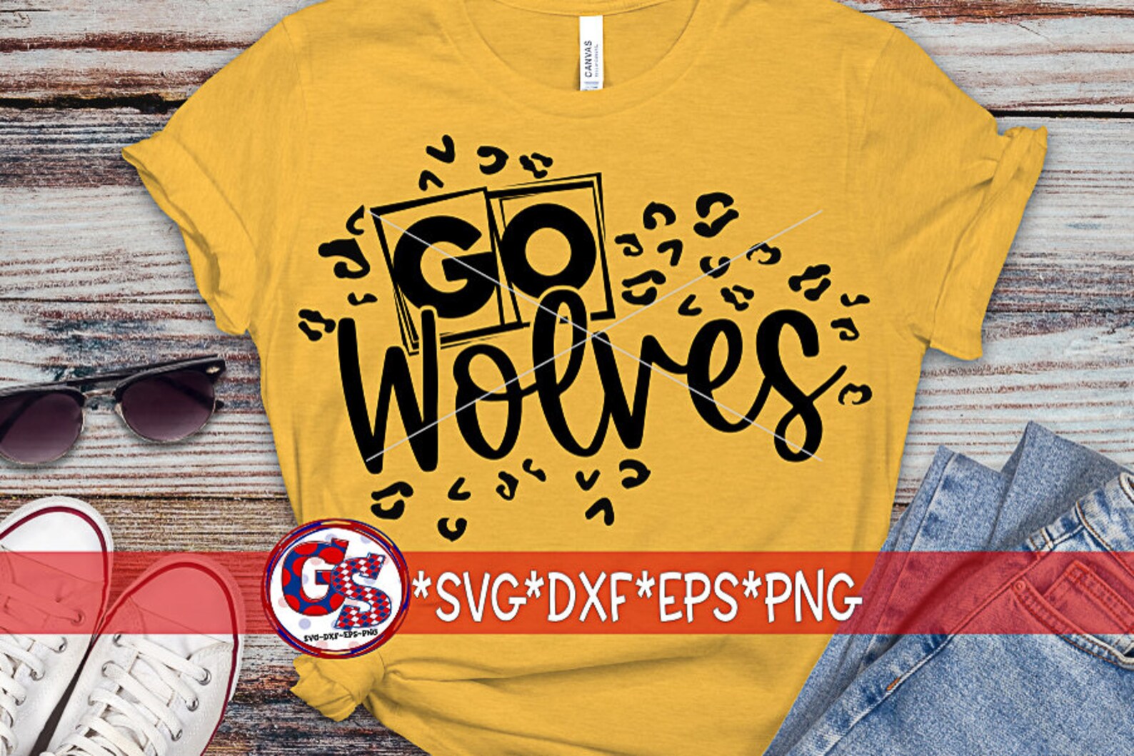 Go Wolves SVG Go Wolves Svg Dxf Eps Png. Go Wolves Svg | Etsy