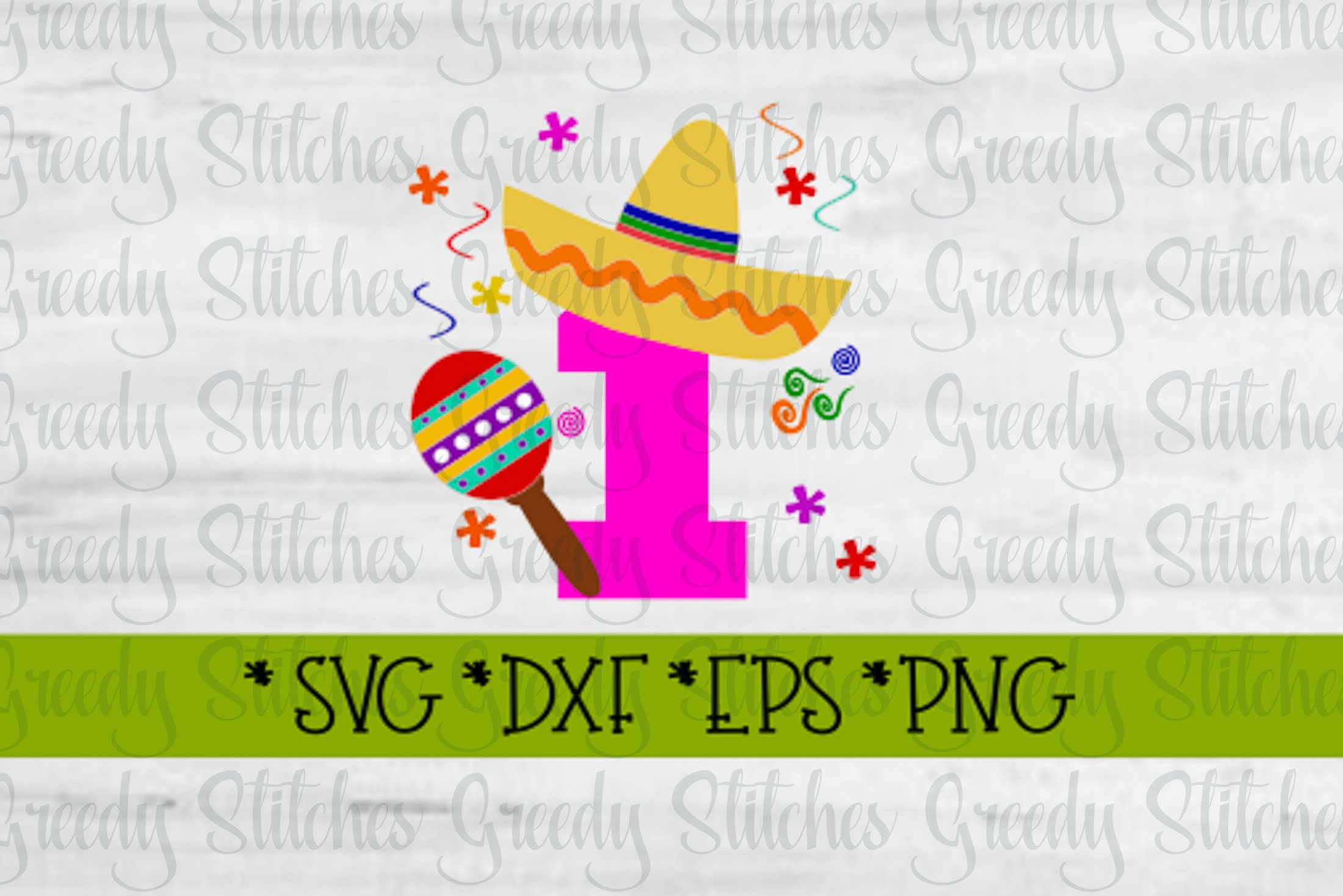 Fiesta First Birthday First Birthday Fiesta Svg Dxf Eps | Etsy