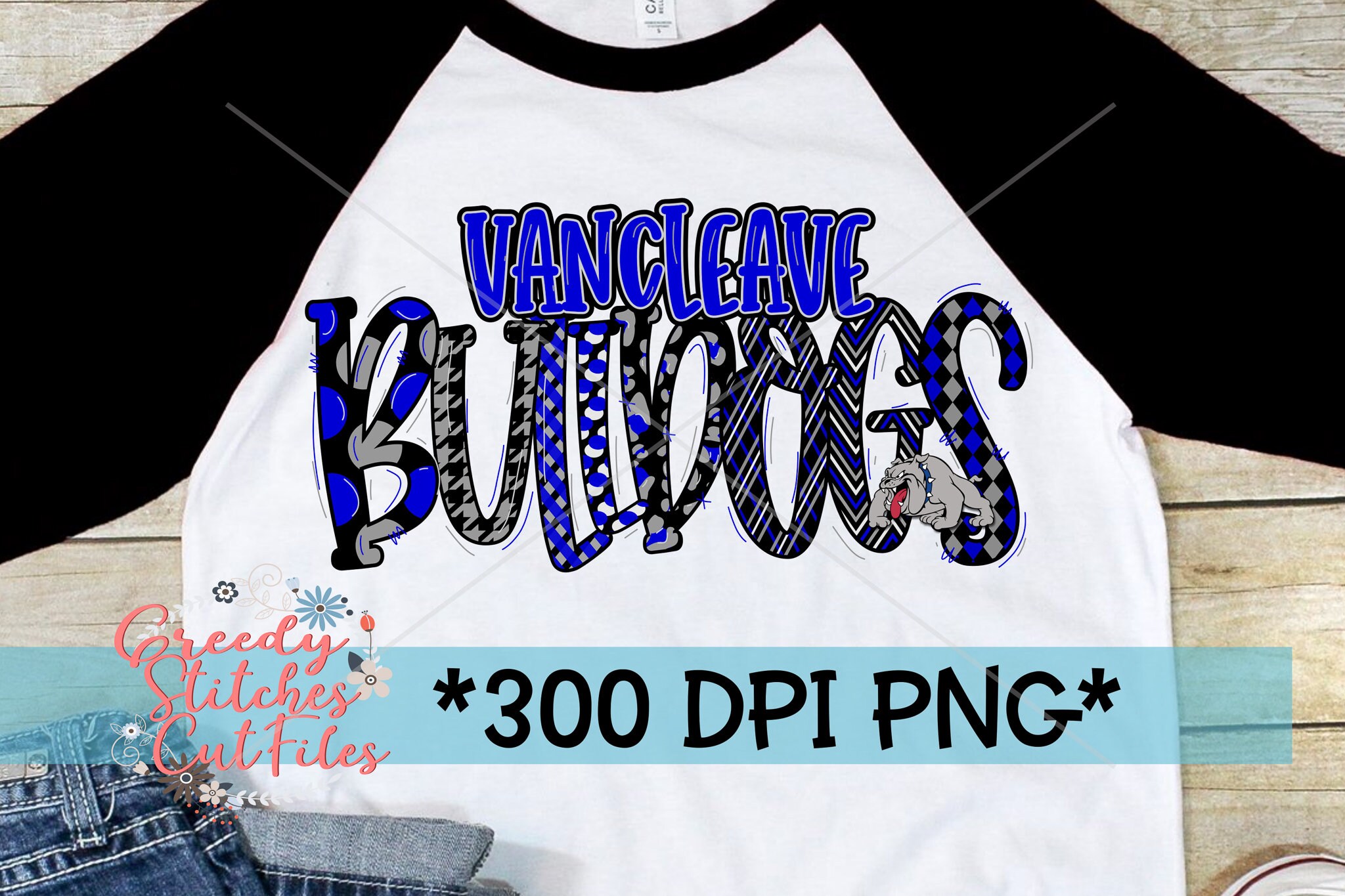 Vancleave Bulldogs PNG para Sublimación / Vancleave | Etsy
