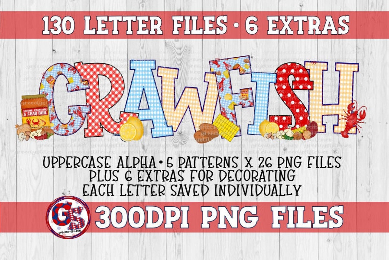 Crawfish Alpha PNG Sublimation. Crawfish Alphabet A to Z Png | Crawfish ...
