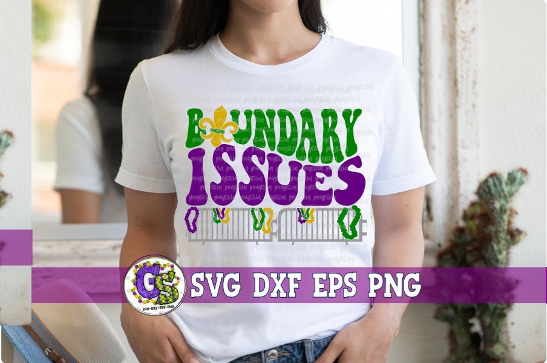 Boundary Issues Svg Dxf Eps Png Mardi Gras Svg Beads Svg Mardi Gras Boundary Issues Svg 