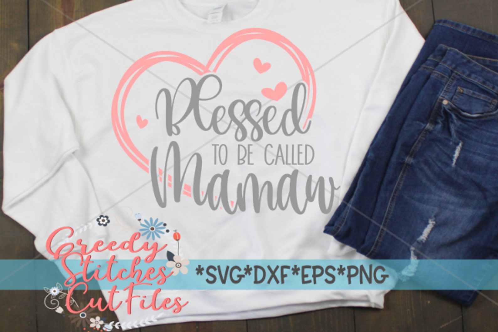 Blessed to Be Called Mamaw Svg Mother's Day SVG Mamaw | Etsy