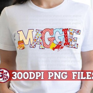 Crawfish Alpha PNG Sublimation. Crawfish Alphabet A to Z Png | Crawfish ...