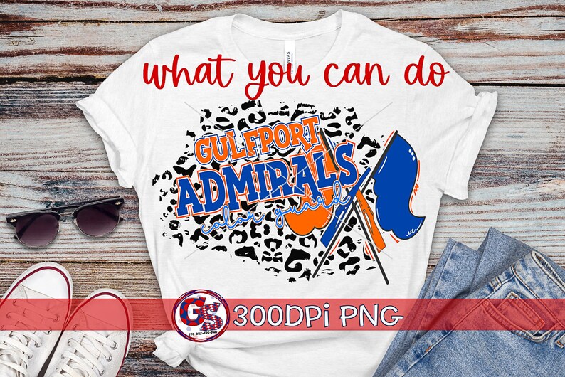 Color Guard Leopard PNG Sublimation | Editable Color Guard Png ...
