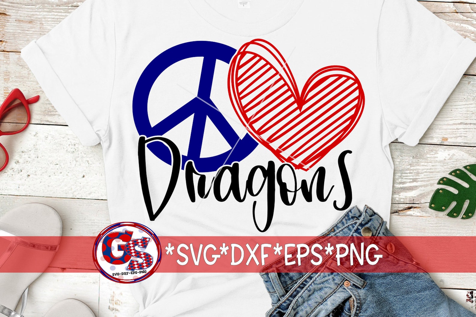 Peace Love Dragons Svg Dxf Eps Png Dragons Svg Peace Love | Etsy