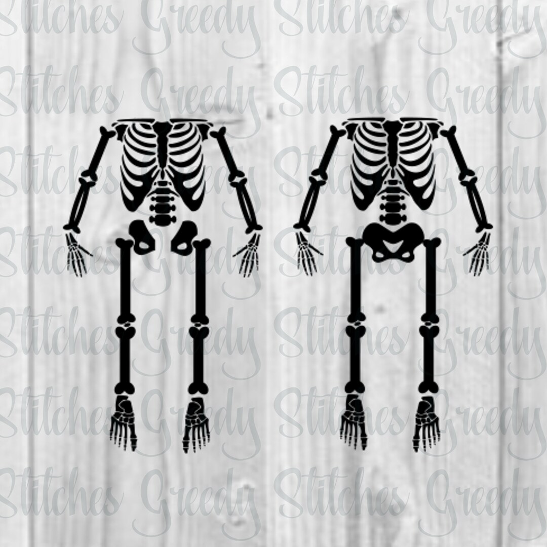 Halloween Svg | DIY Skeleton Costume Svg | Trick or Treat SVG ...
