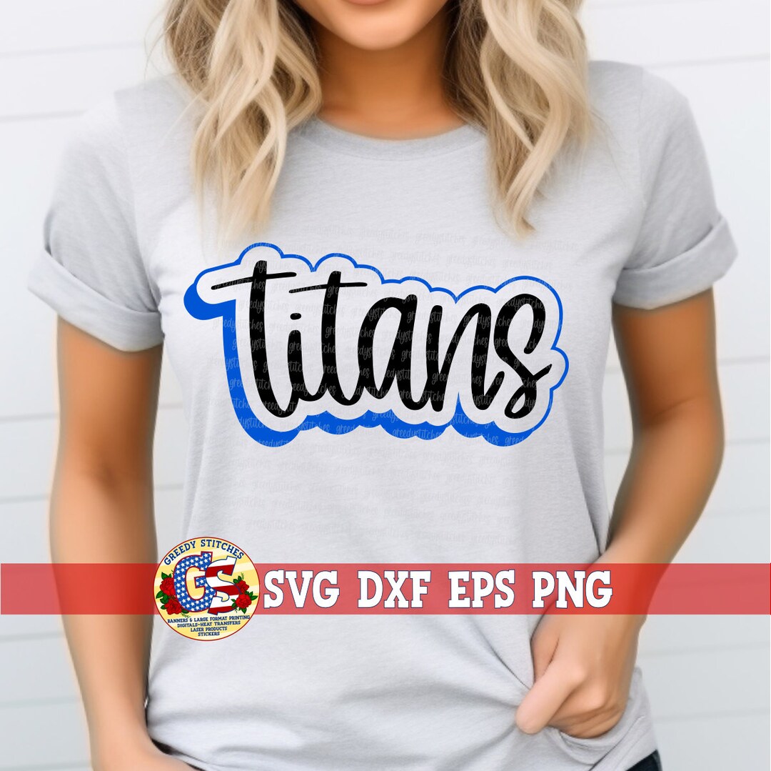 Titans SVG | Titans Outline Svg Dxf Eps Png | Titans Svg | Go Titans ...