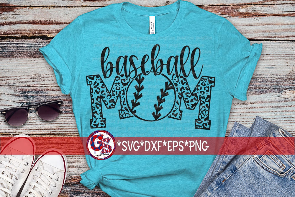 Baseball Mom Svg Eps Dxf Png. Baseball Svg | Baseball Mom Dxf ...