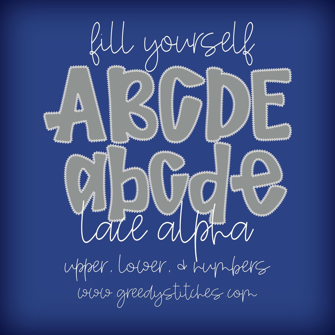 DIY Faux Lace Alpha & Number Pack PNG | Faux Lace Alpha Png | Faux Lace ...