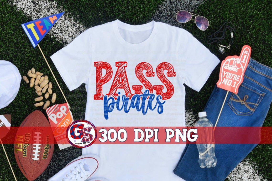 Pass Pirates Png | Pass Christian Pirates PNG Sublimation | the Pass ...