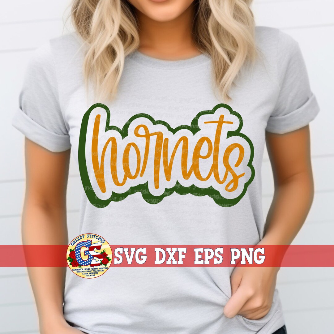 Hornets Svg Dxf Eps Png | Hornets Outline Svg | Hornets Dxf | Go ...