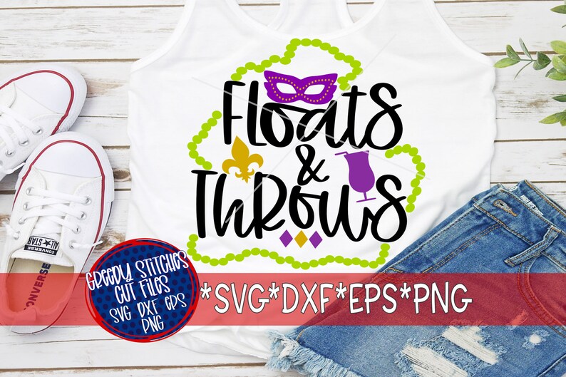 Floats and Throws Svg Dxf Eps Png. Mardi Gras Svg Beads - Etsy