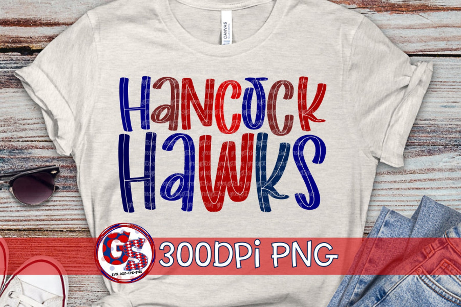 Hancock Hawks PNG for Sublimation Hancock Hawks Png | Etsy