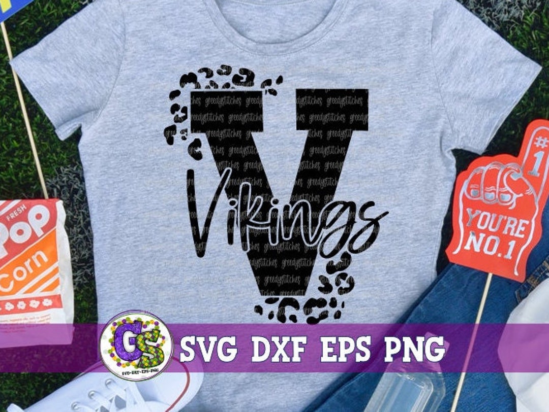 Vikings V Svg Dxf Eps Png. Vikings Svg | Go Vikings Eps | Go Vikings ...