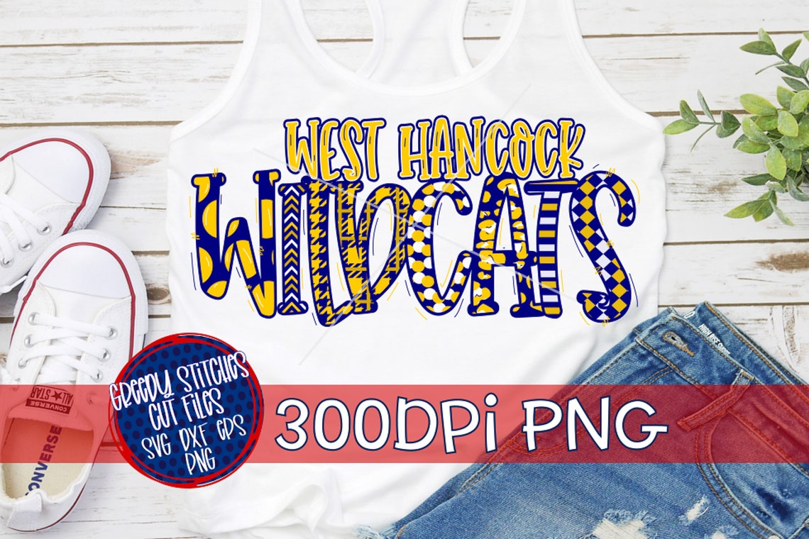 West Hancock Wildcats PNG for Sublimation West Hancock Png | Etsy