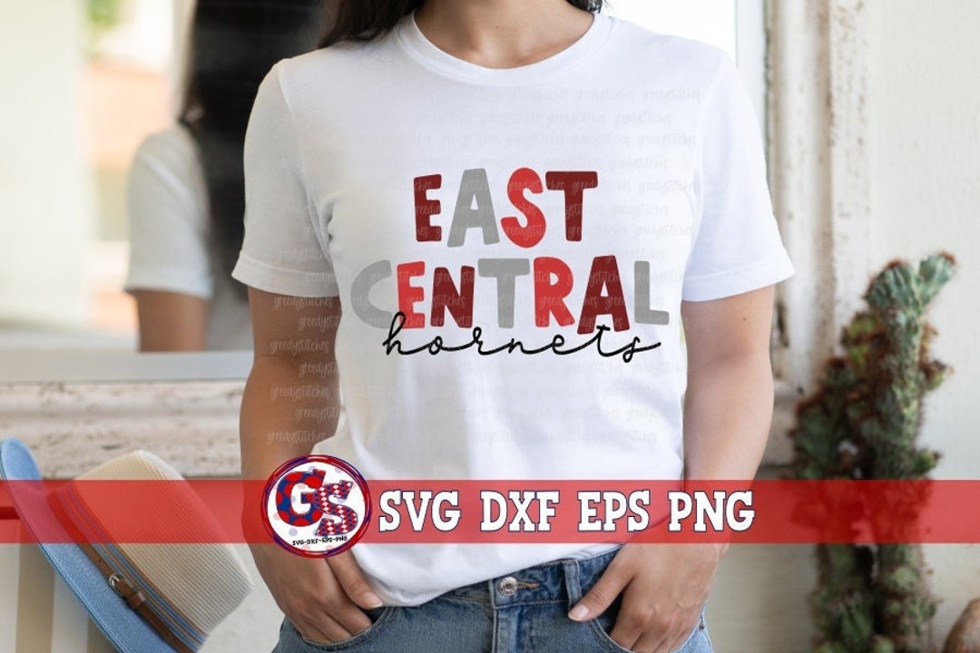 East Central Hornets Svg Dxf Eps Png | Hornets SVG | East Central Svg ...