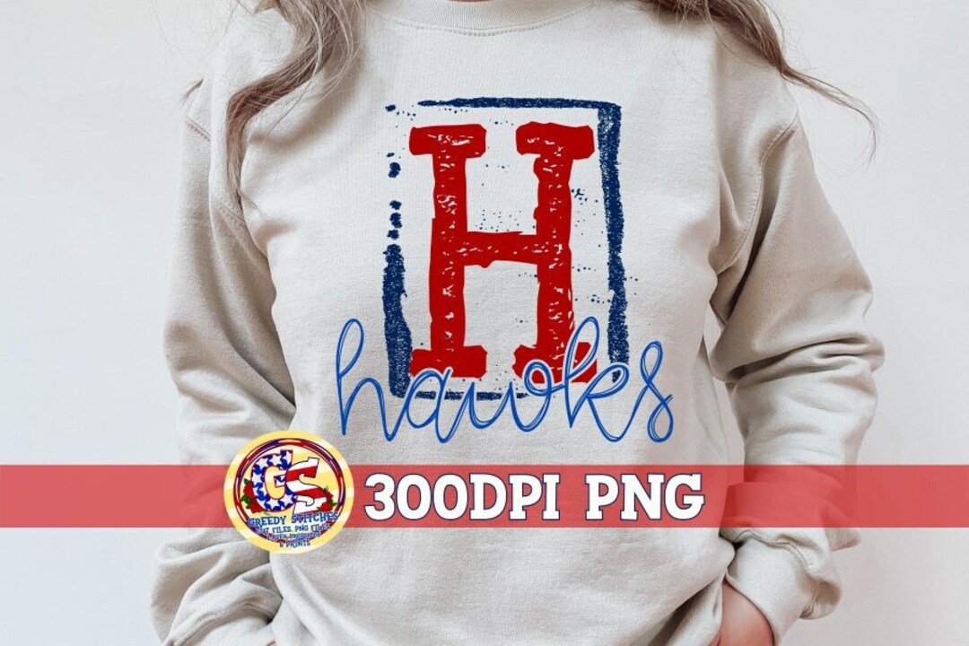 Hancock Hawks PNG for Sublimation | Hancock Hawks Png | Hancock County ...