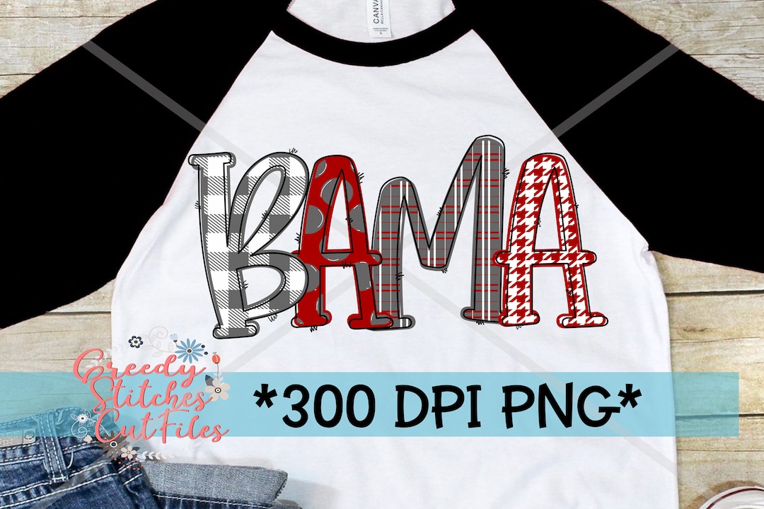 Alabama Word Art PNG for Sublimation | Bama Png | Alabama Png ...