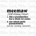 Mother's Day Meemaw Meemaw Definition Svg, Dxf, Eps, Png, Wmf. Mother's ...